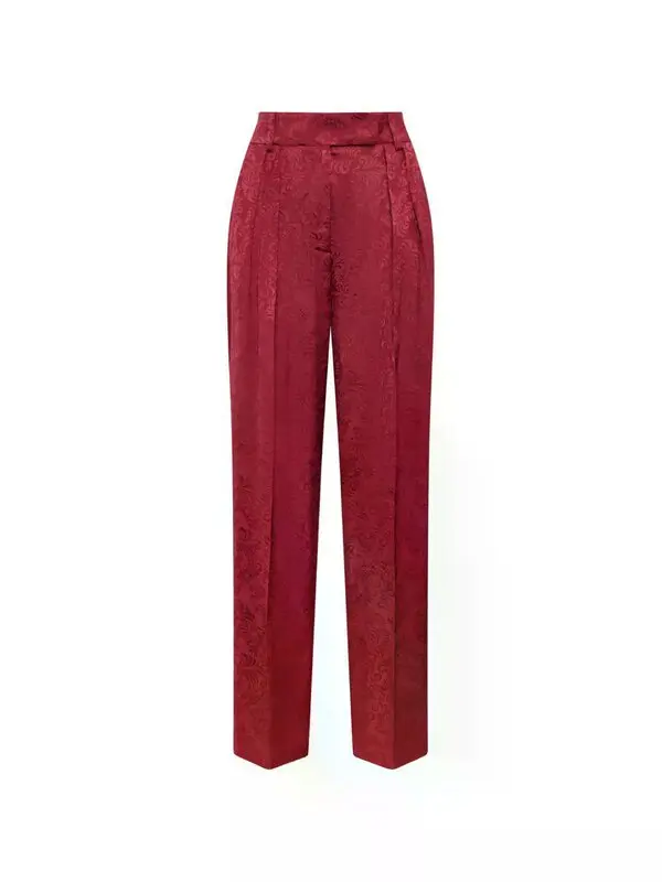 Malìparmi Damask-jacquard Trousers