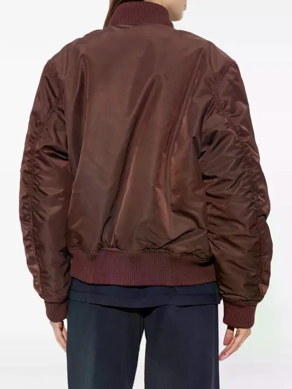 Off-White Logo-patch Bomber Jacket