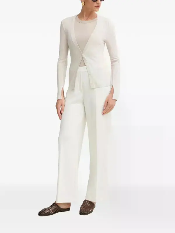 Marc O'polo Ribbed Slit-cuff Cardigan