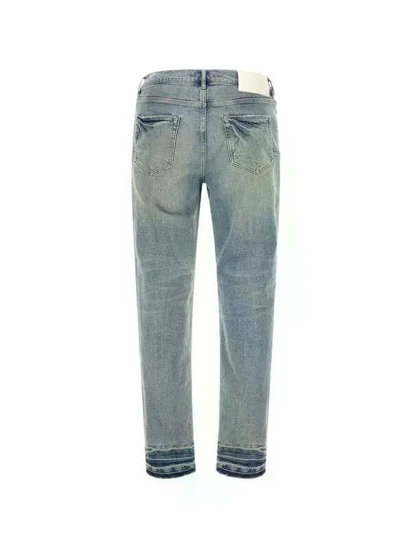 PURPLE BRAND P005 Distressed-effect Jeans