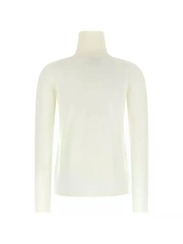 Max Mara Saluto Turtleneck Sweater - White