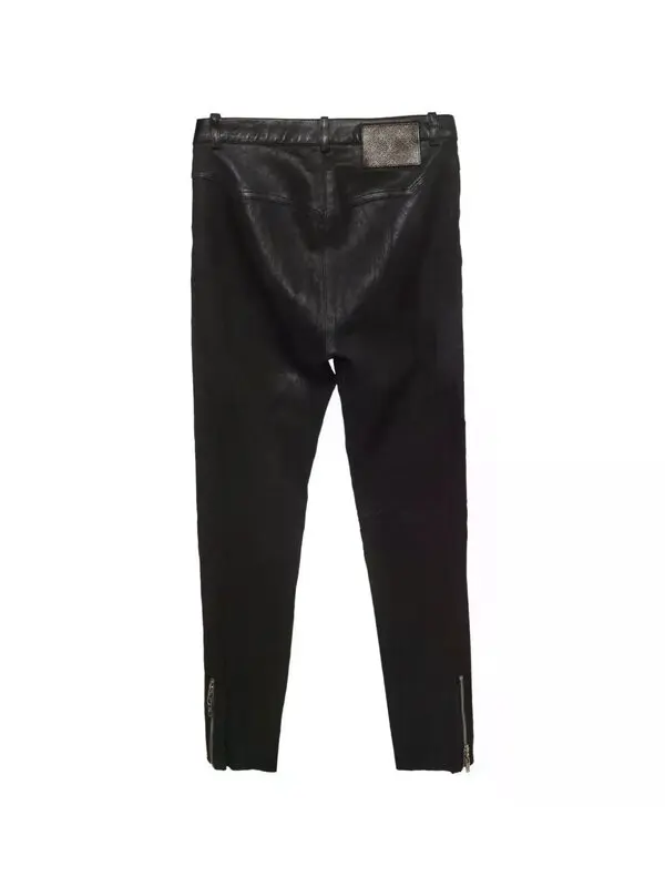 LOUIS VUITTON Skinny-fit Leather Trousers