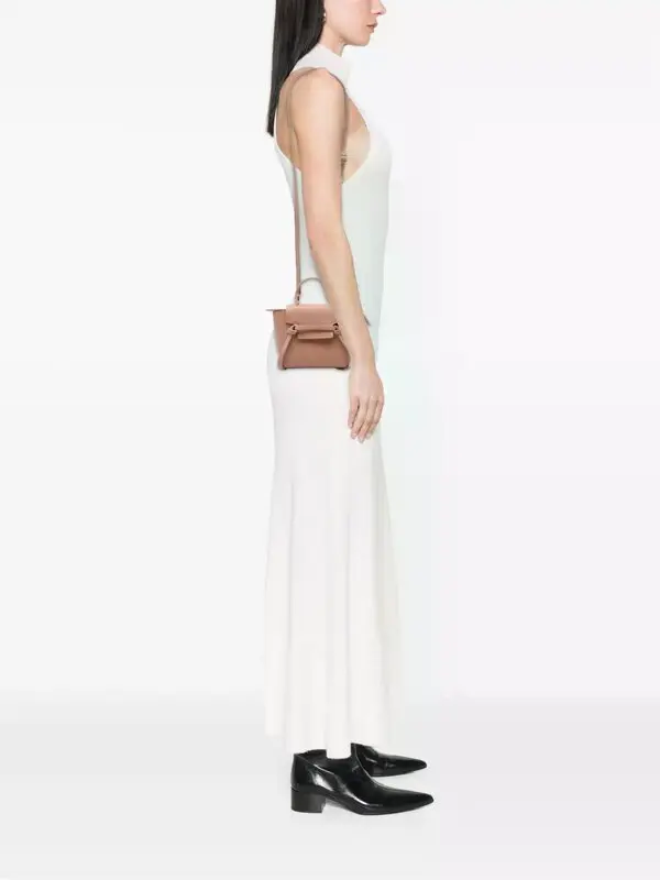 Celine 2020 Pico Grained Calfskin Belt Bag Satchel - Brown