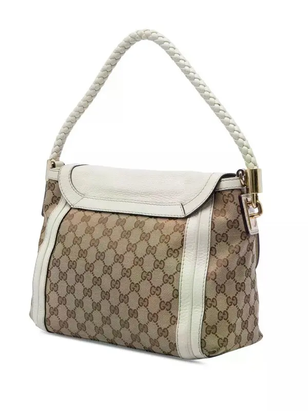 Gucci 2016-2026 Gg Canvas Bella Flap Satchel