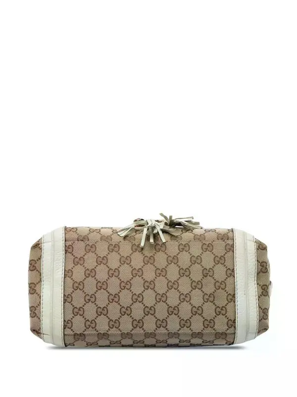 Gucci 2016-2026 Gg Canvas Bella Flap Satchel