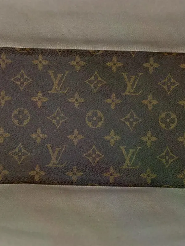 LOUIS VUITTON 2021-2026 Monogram Macassar Weekend Tote Gm Satchel