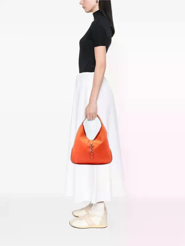 Gucci 2016-2026 Calfskin Soft Jackie Hobo Bag