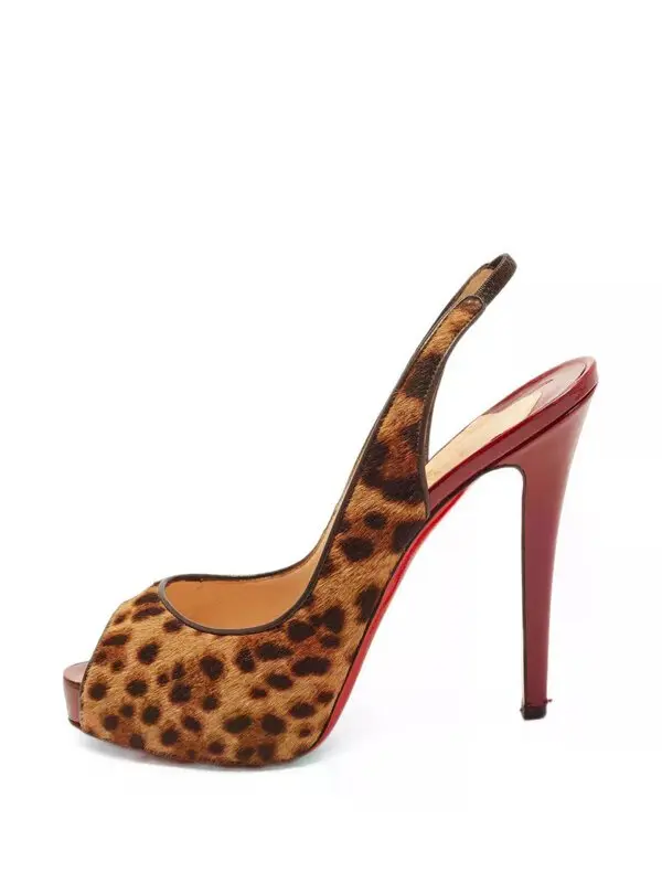 CHRISTIAN LOUBOUTIN Very Prive Leopard-print Pumps
