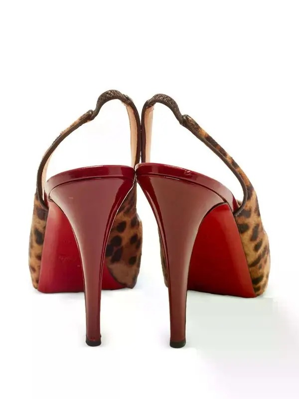 CHRISTIAN LOUBOUTIN Very Prive Leopard-print Pumps