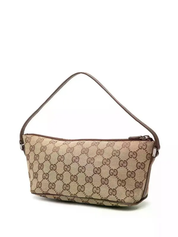 Gucci 2000-2015 Gg Canvas Boat Shoulder Bag