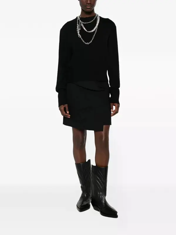 CIRCUS HOTEL Chain-embellished Sweater