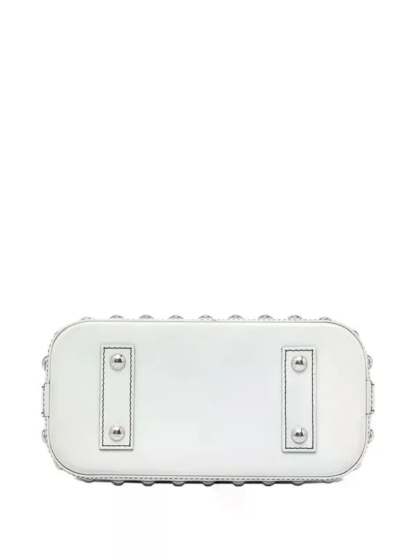 LOUIS VUITTON 2015 Epi Chain Flower Alma Bb Satchel