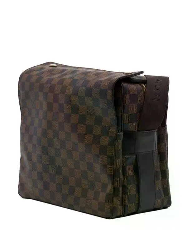 LOUIS VUITTON 2011 Damier Ebene Naviglio Crossbody Bag - Brown