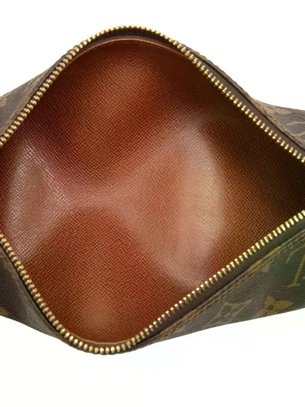 LOUIS VUITTON 1988 Monogram Trousse Ronde Pencil Case 20