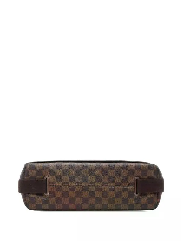 LOUIS VUITTON 2011 Damier Ebene Brooklyn Gm Crossbody Bag