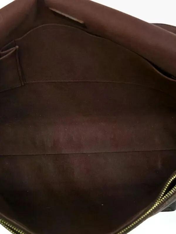 LOUIS VUITTON 2011 Damier Ebene Brooklyn Gm Crossbody Bag
