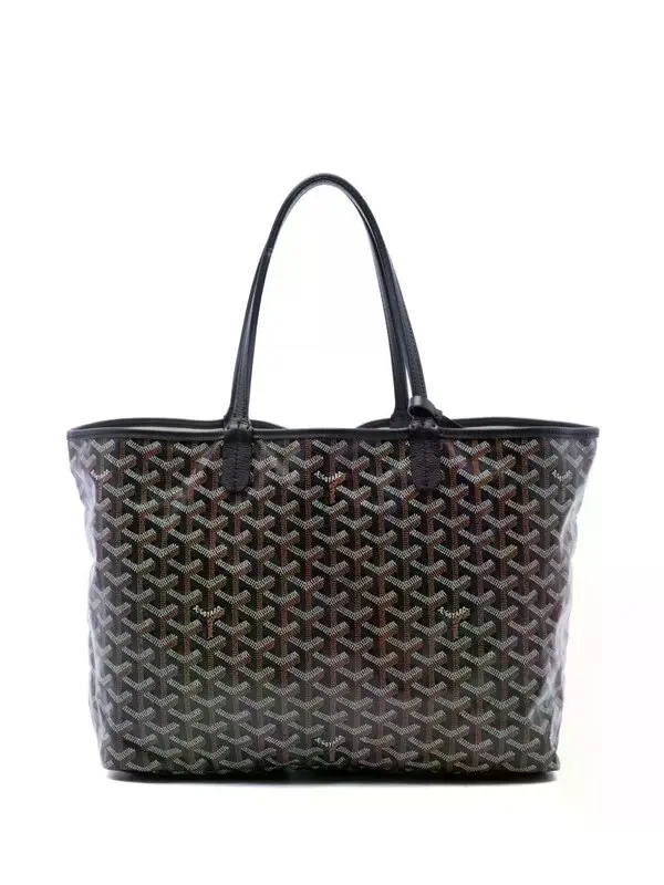 Goyard 2020 Goyardine Saint Louis Pm Tote Bag - Black