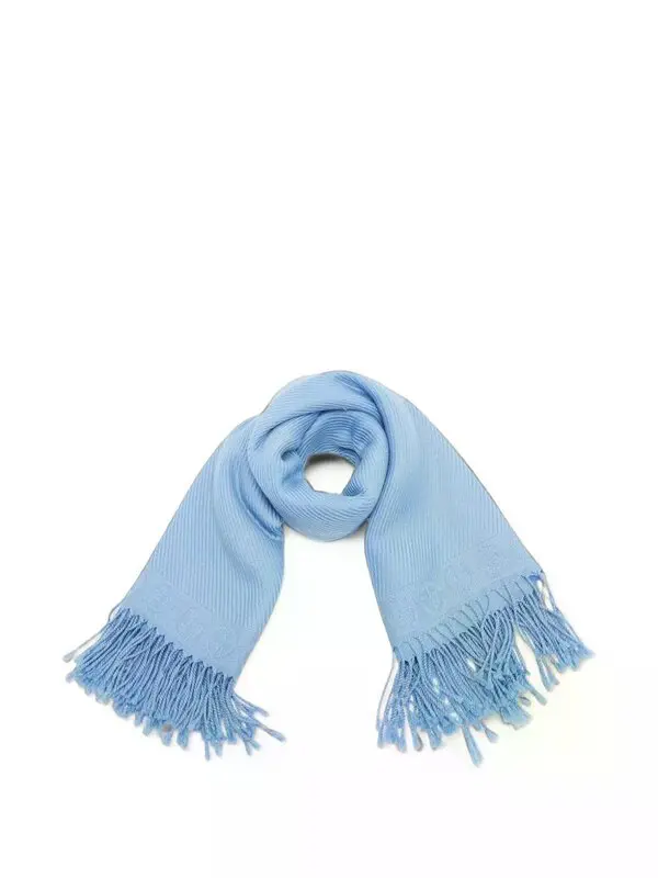 Giorgio Armani Textured Fringe Shawl