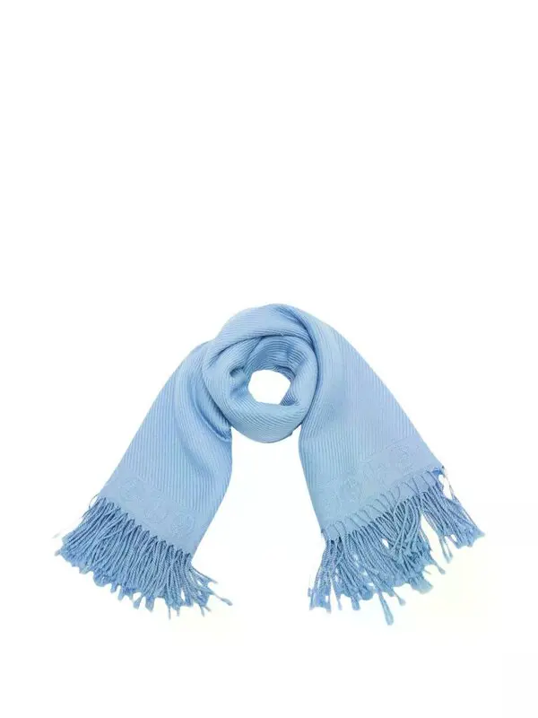 Giorgio Armani Textured Fringe Shawl