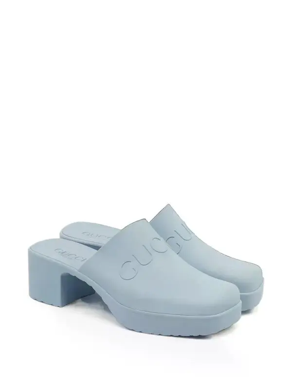 Gucci Logo-embossed Mules