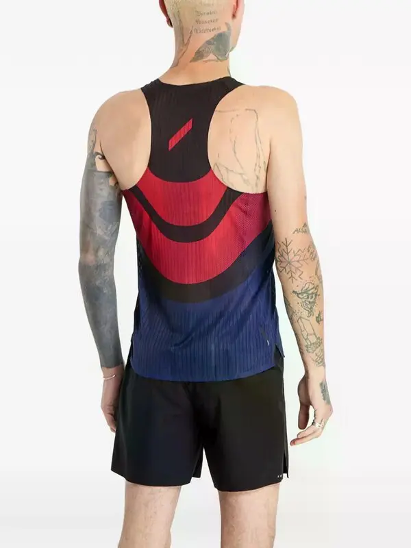 SOAR 2.0 Wave-print Racer-back Race Vest