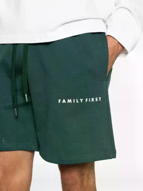 FAMILY FIRST Box Logo Drawstring Shorts