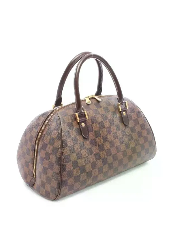 LOUIS VUITTON 2002 Rivera Mm Damier Ebene Tote Bag