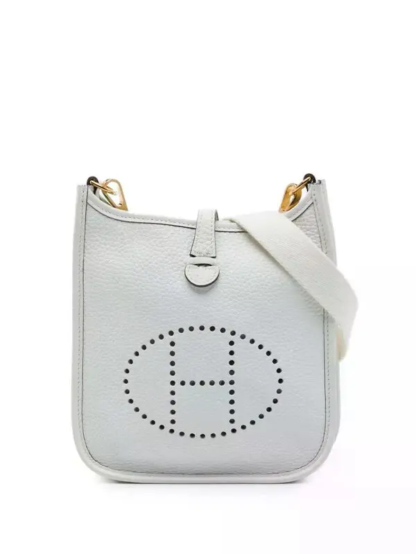 Hermès 2023 Clemence Evelyne I 16 Amazone Crossbody Bag - Blue