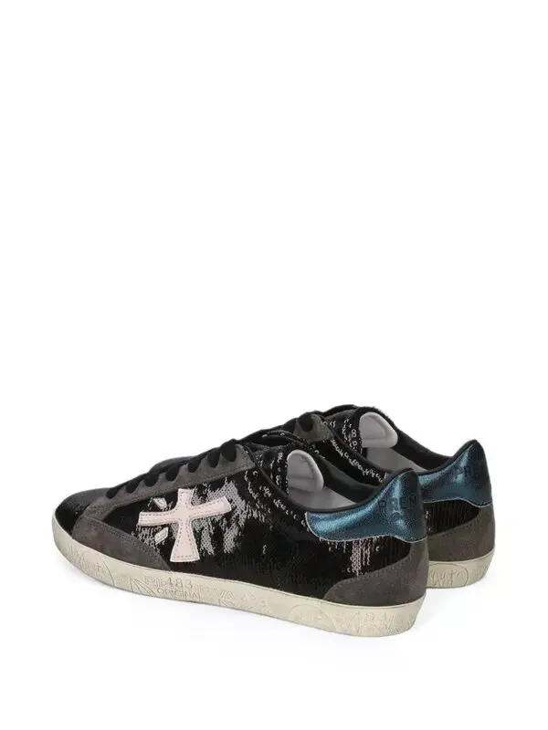 Premiata Steven Sequin-embellished Sneakers