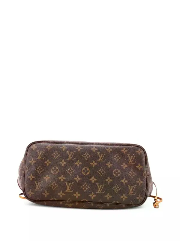 LOUIS VUITTON Neverfull Monogram Canvas Mm Tote Bag - Brown