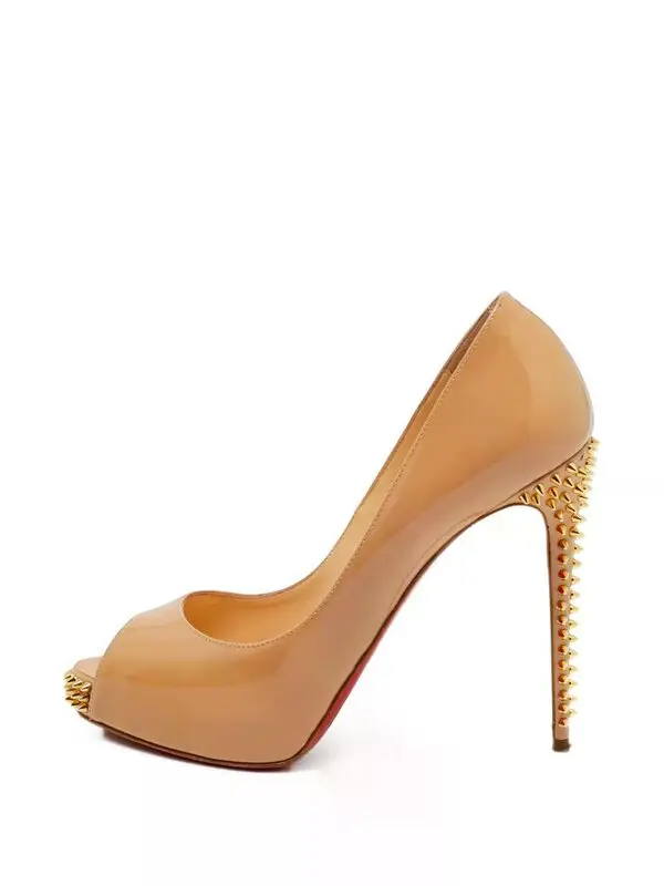 CHRISTIAN LOUBOUTIN New Very Prive Spikes Pumps