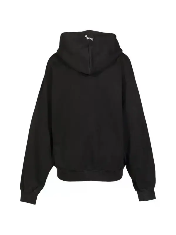 PRAYING Graphic-print Zip-up Hoodie