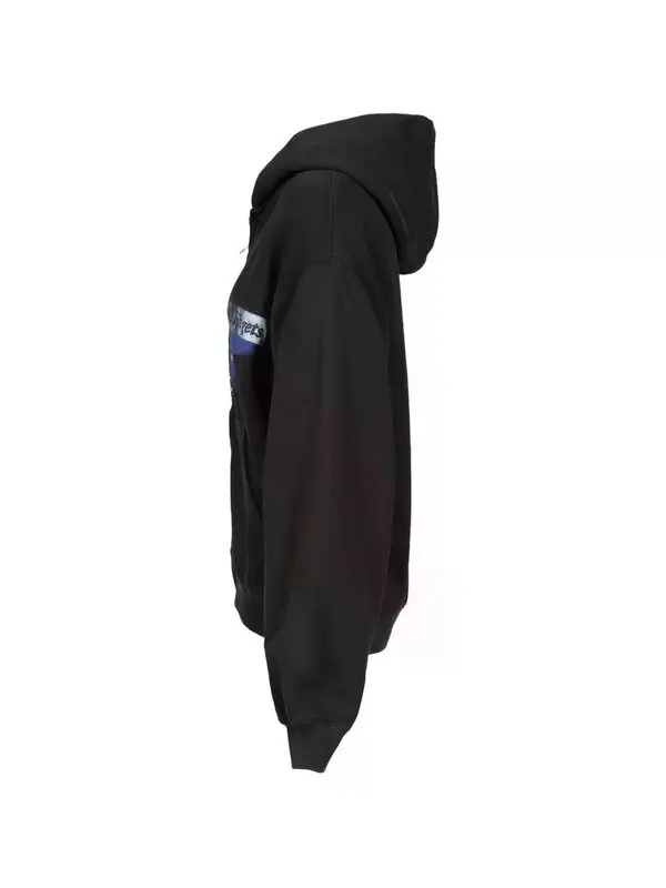 PRAYING Graphic-print Zip-up Hoodie