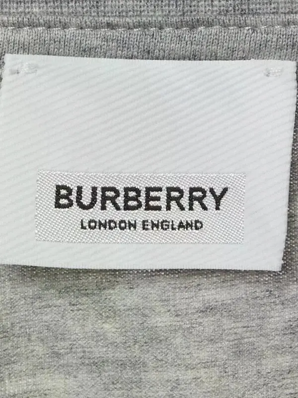 Burberry Embroidered Logo T-shirt