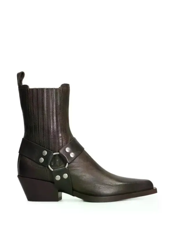 BIBI LOU Neri Biker-leather Boots