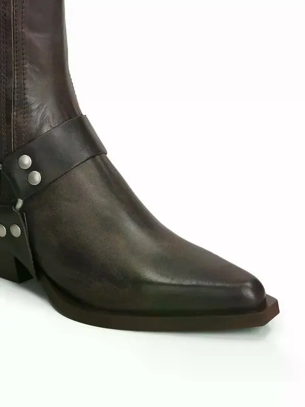 BIBI LOU Neri Biker-leather Boots