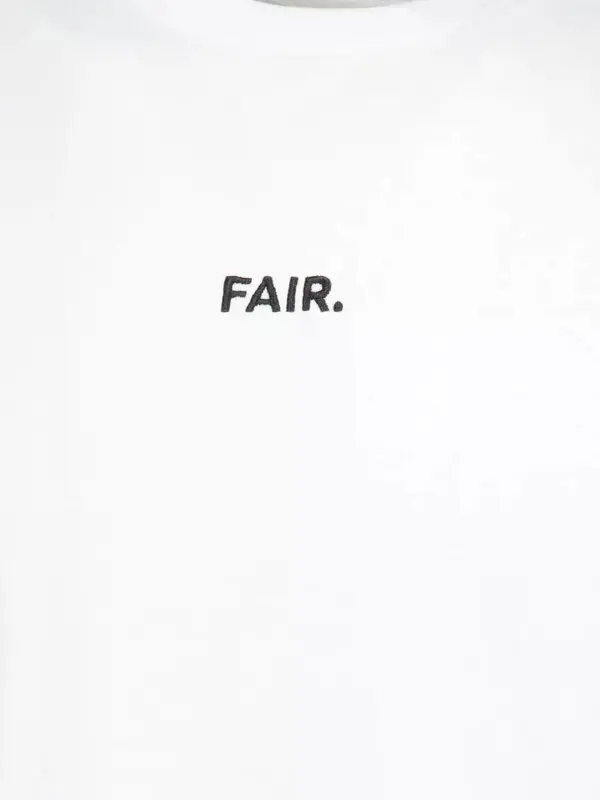 FAIR Amore Rossu Logo-embroidered T-shirt