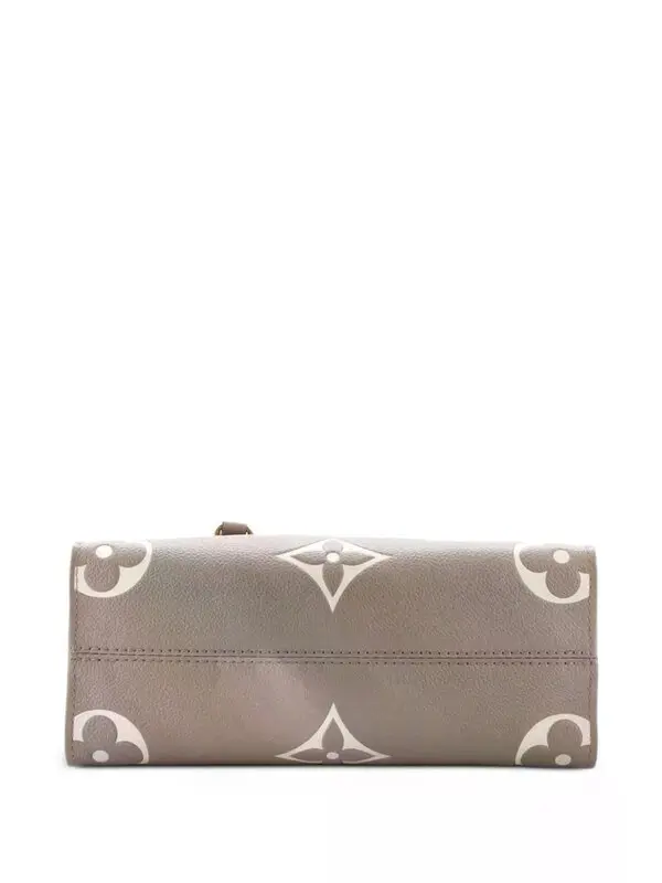 LOUIS VUITTON Onthego Bicolor Monogram Empreinte Giant Pm Tote Bag