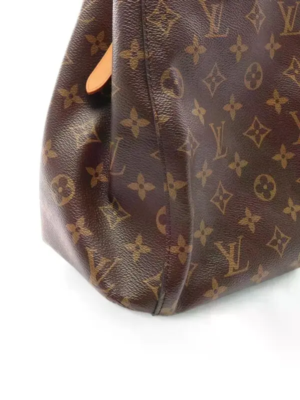 LOUIS VUITTON 2017 Mm Montaigne Tote Bag - Brown