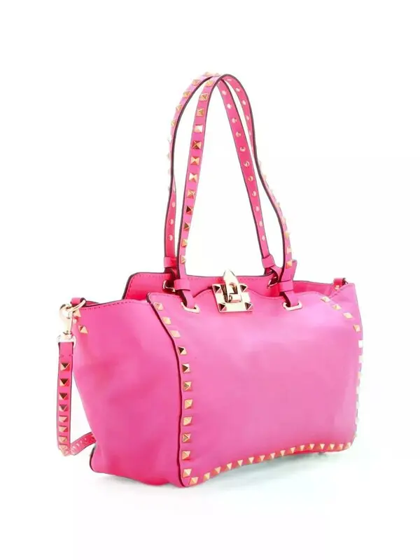 Valentino Garavani Rockstud Soft Leather Small Tote Bag