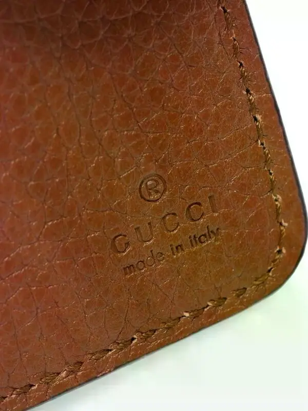 Gucci 2010s Medium Bamboo Double G Wallet
