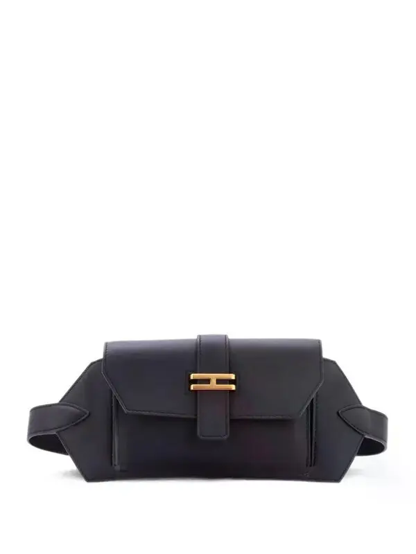 Hermès Elan Pocket 24 Swift Belt Bag - Black