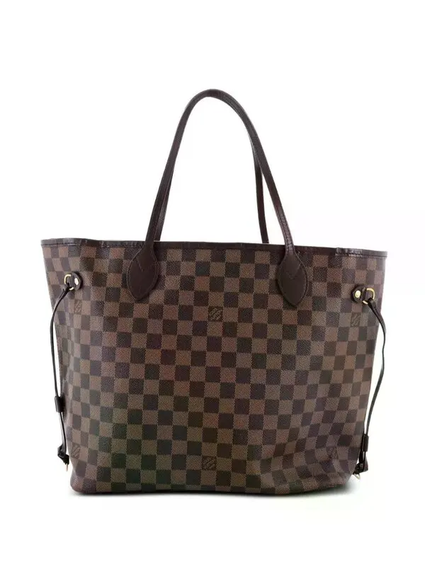 LOUIS VUITTON Neverfull Nm Damier Mm Tote Bag - Brown