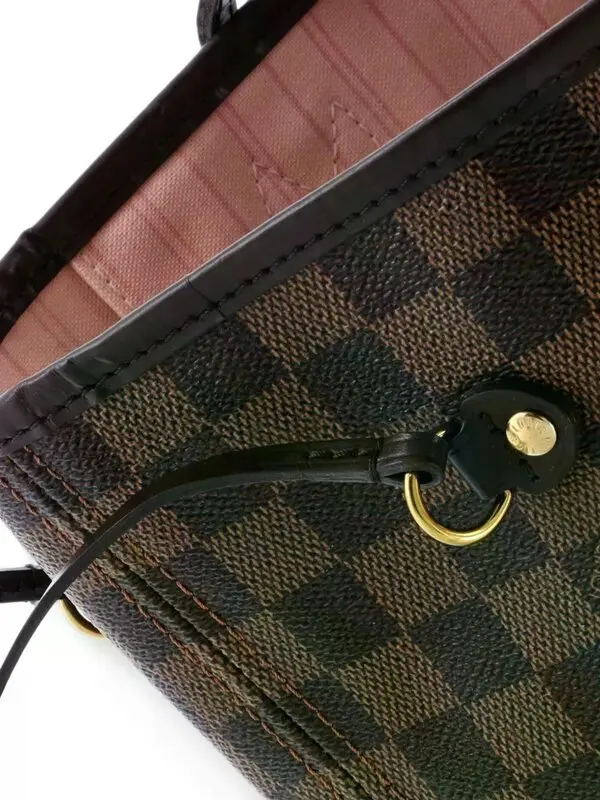 LOUIS VUITTON Neverfull Nm Damier Mm Tote Bag - Brown