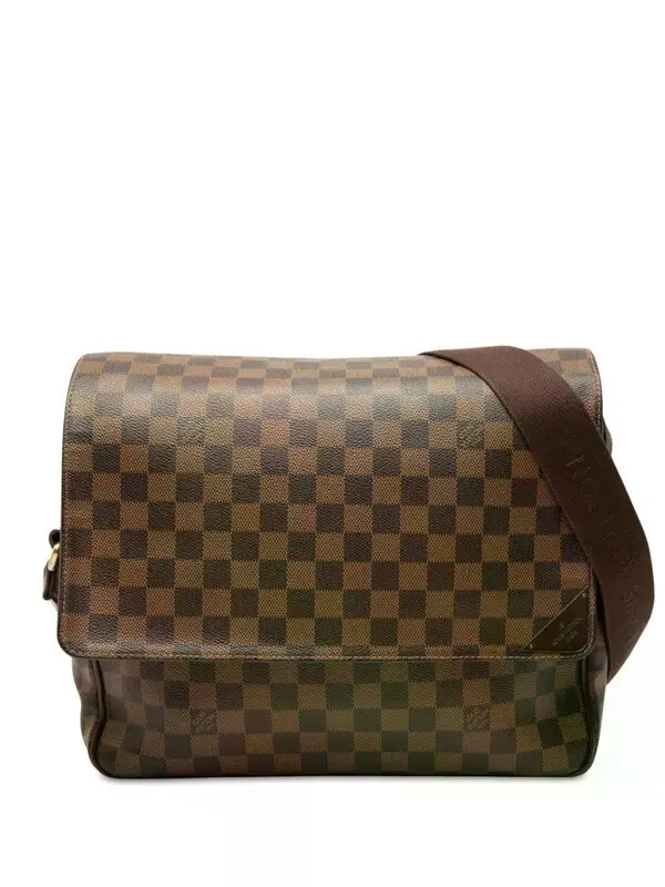 LOUIS VUITTON 2012 Damier Ebene Shelton Mm Crossbody Bag