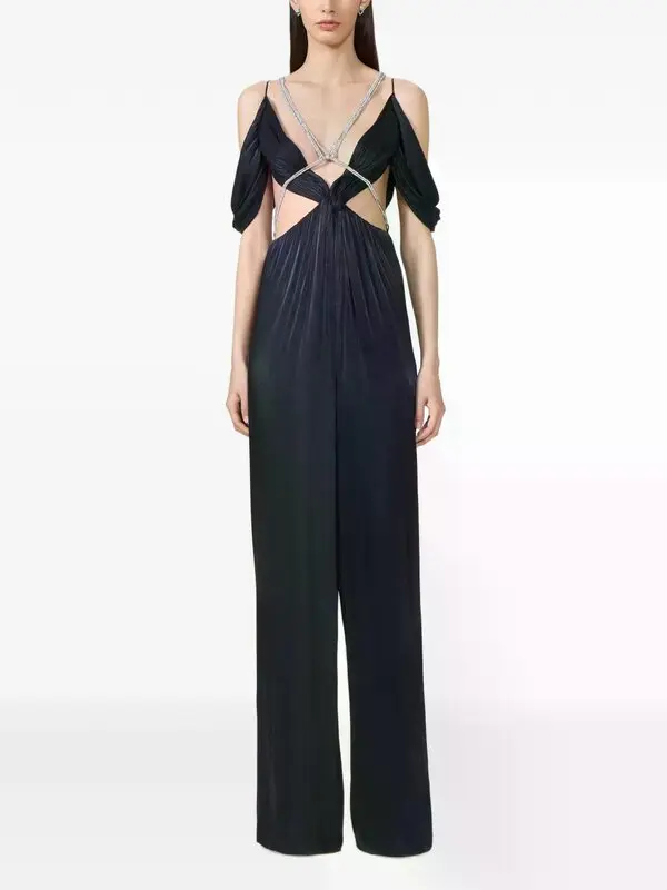 Costarellos Inna Cut-out Jumpsuit - Black