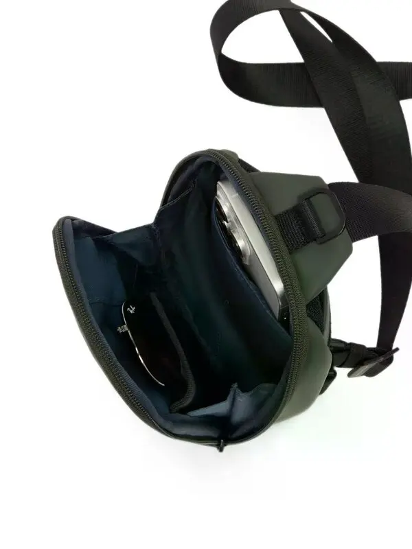 PIQUADRO Wollem Logo-plaque Zip-fastening Messenger Bag