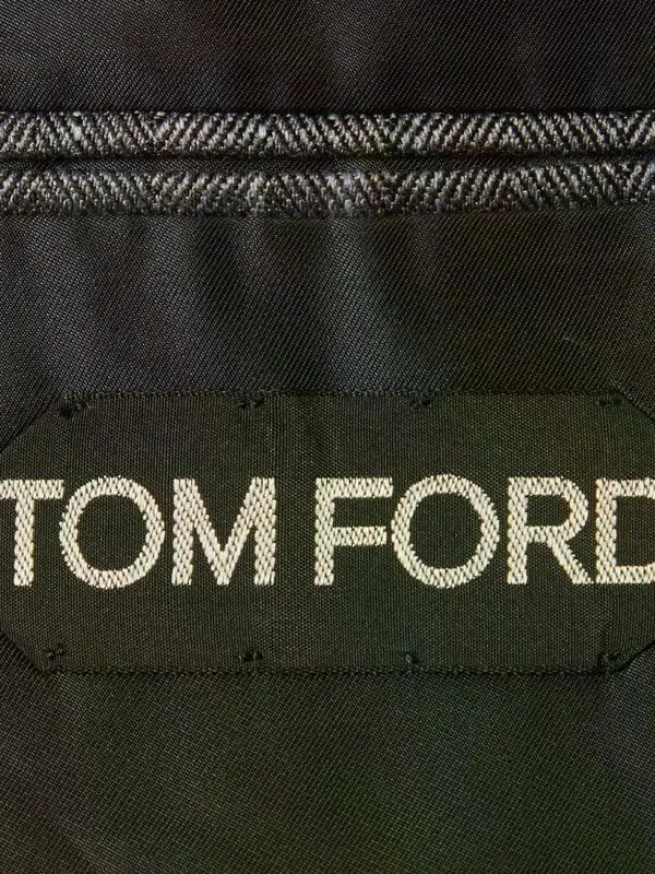 TOM FORD Herringbone Single-breasted Blazer