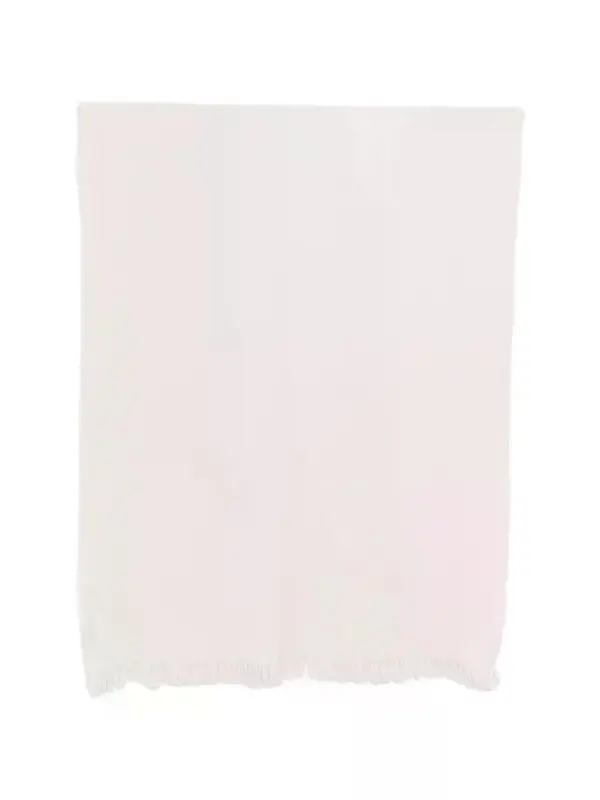 GENTRYPORTOFINO Fringed-edge Scarf - Pink