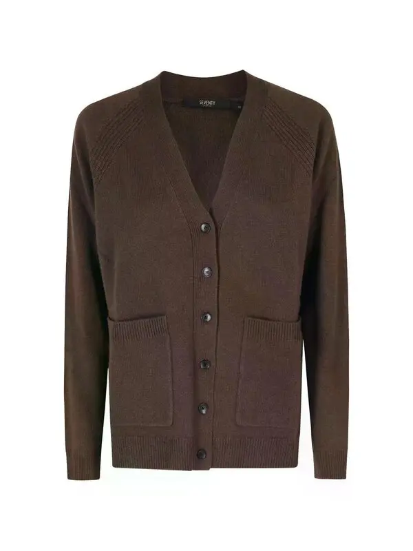 Seventy V-neck Patch-pocket Cardigan